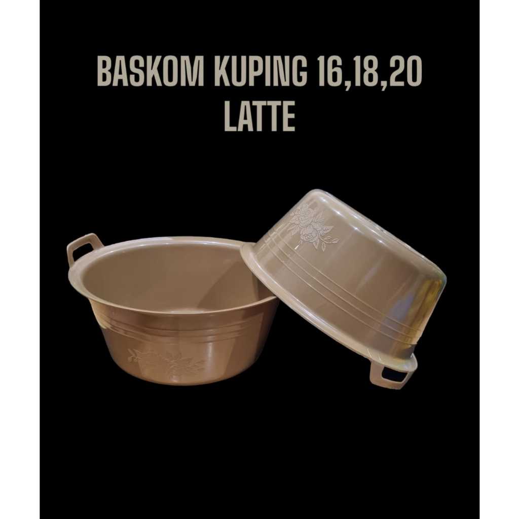 Plastic Basin Basin/ Multipurpose Basin/ Ear Basin 18 LATTE | Shopee ...