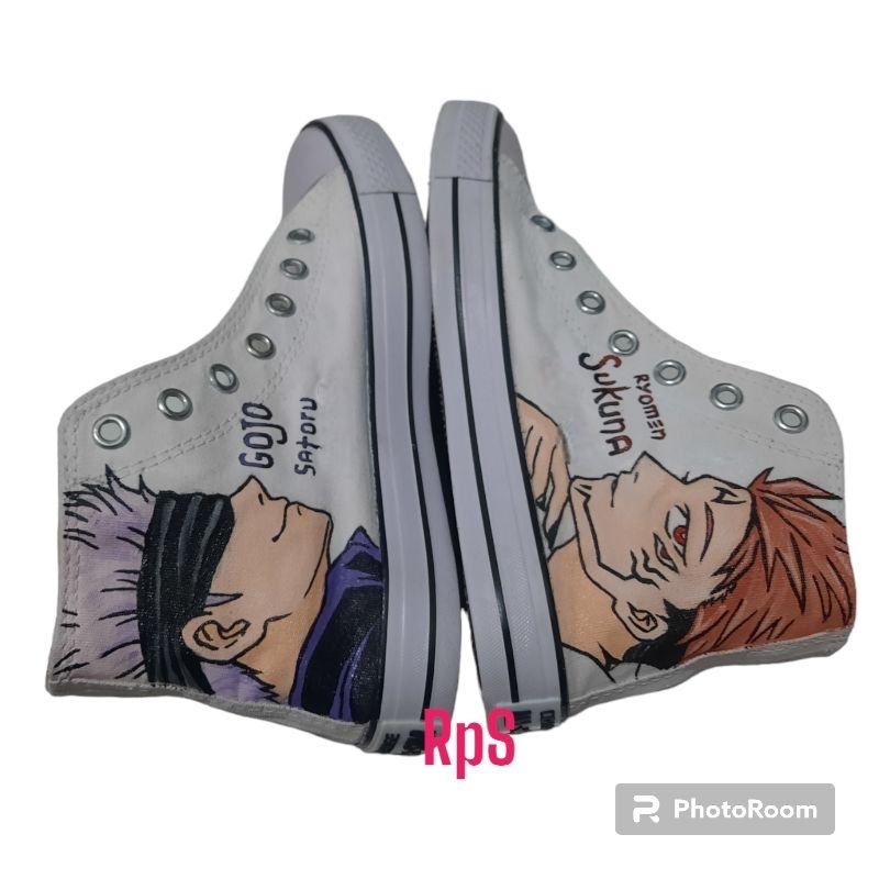 Jujutsu Kaisen Gojo Sukuna Anime Shoes 03 | Shopee Philippines