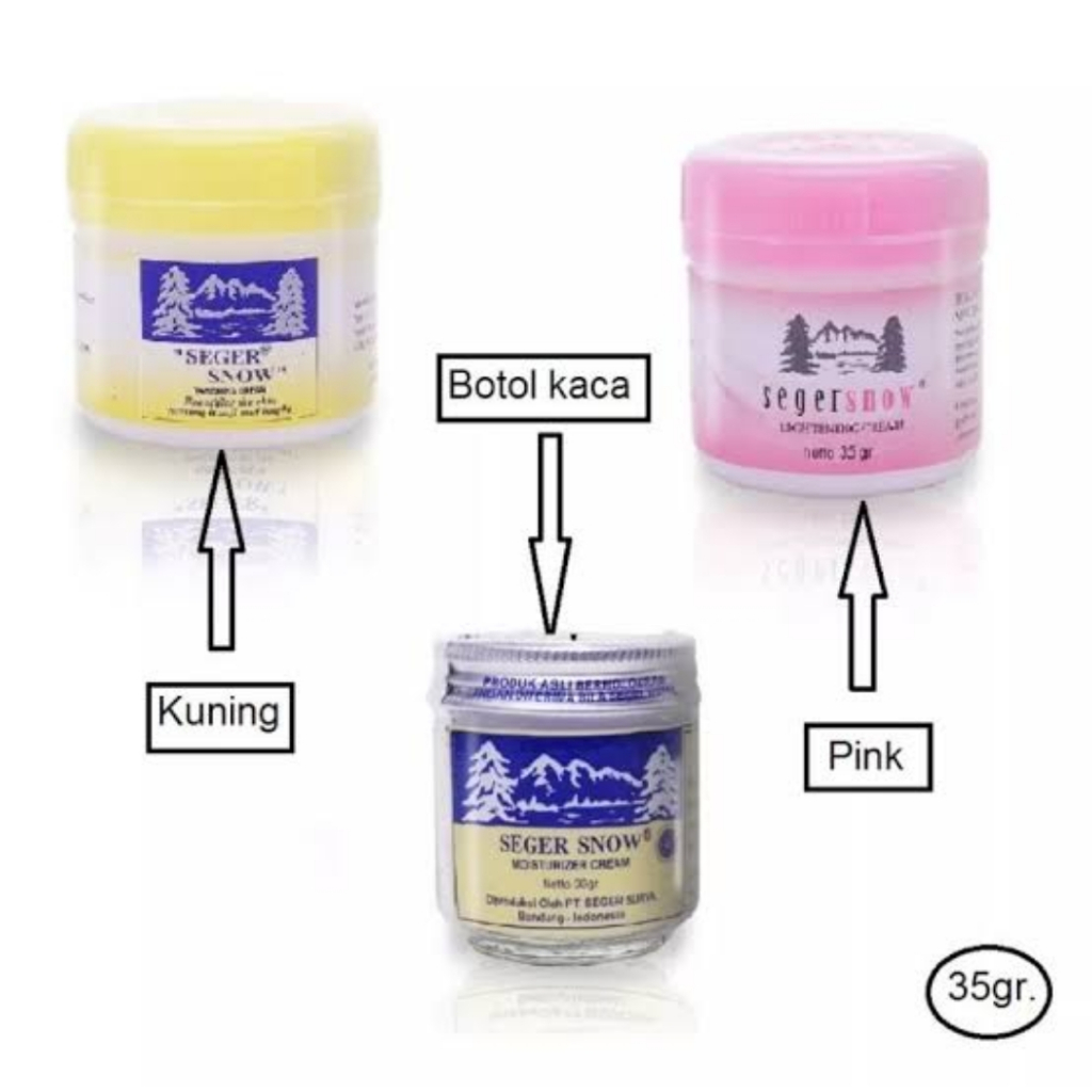 Seger snow vanishing cream 35g | Shopee Philippines