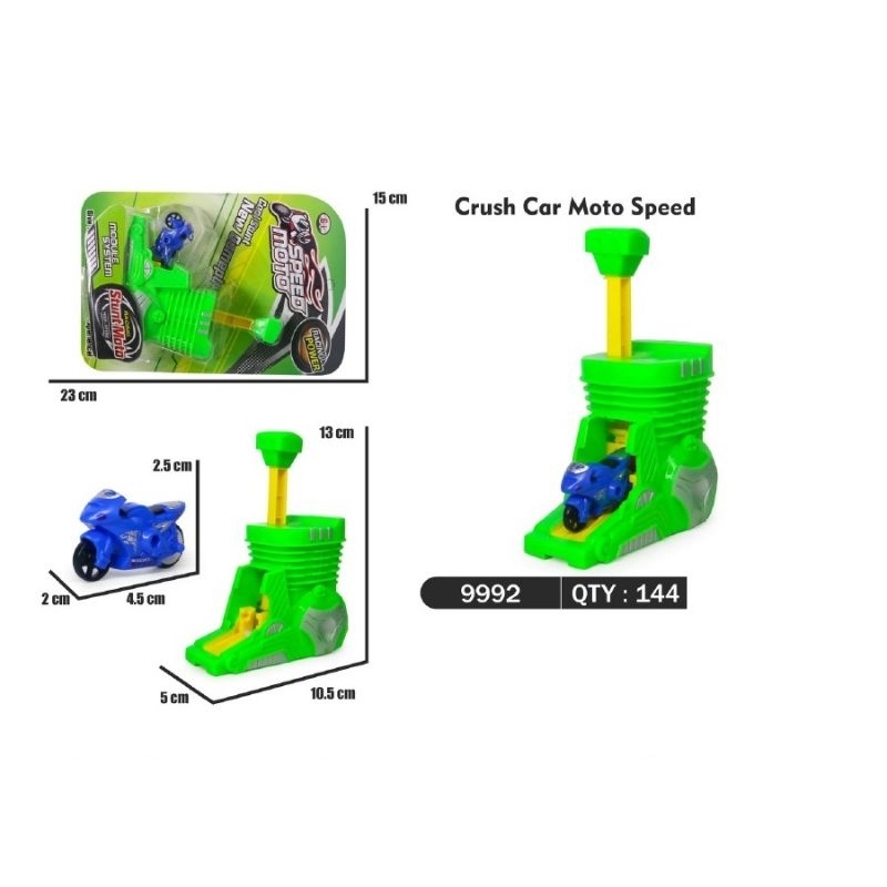Speed Moto Racing Power High Speed Motorcycle Toy Spin Go Turbo ...