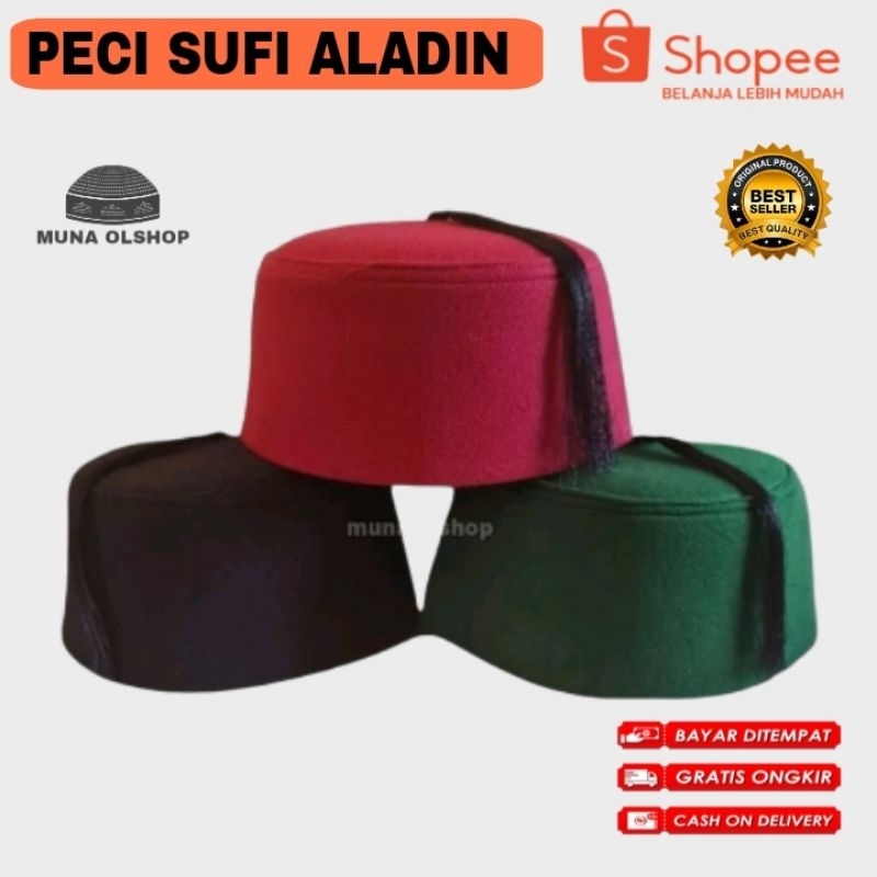 Peci SONGKOK KOPYAH ALADIN / PECI SUFI | Shopee Philippines