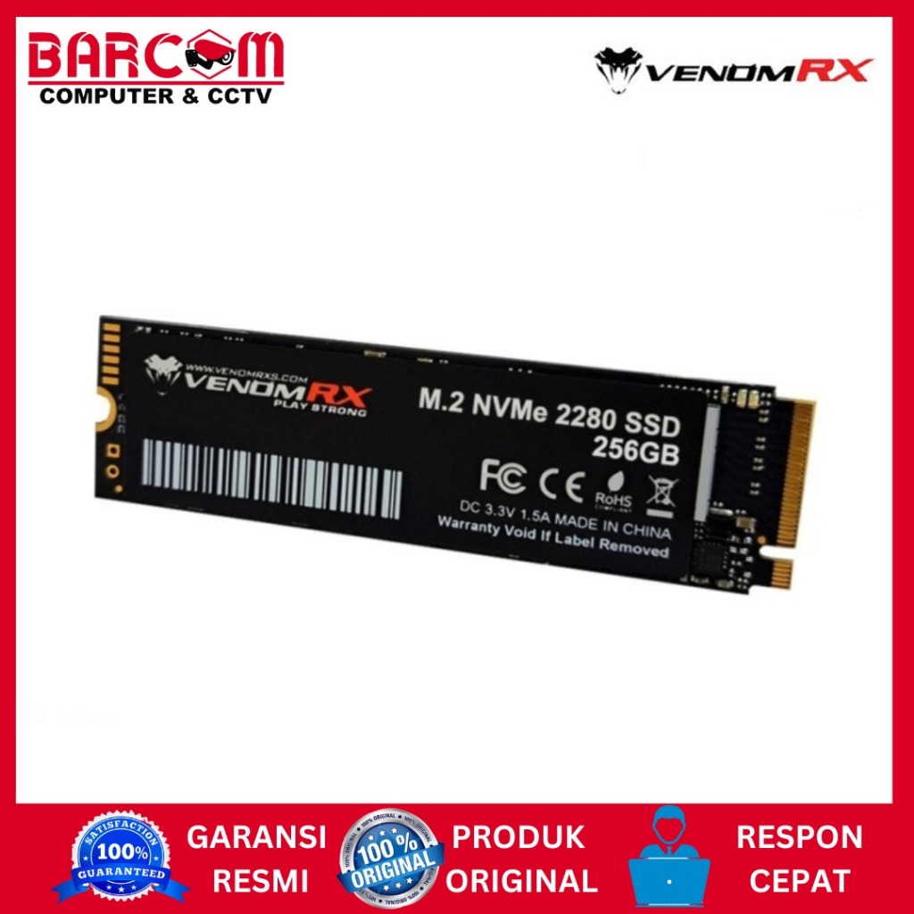 Nvme M.2 SSD 256GB PCIe Gen3X4 VenomRX ORIGINAL | Shopee Philippines