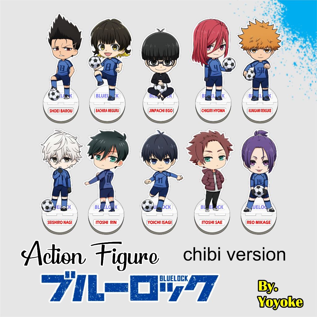 Chibi Blue Lock Acrylic Standee | Shopee Philippines