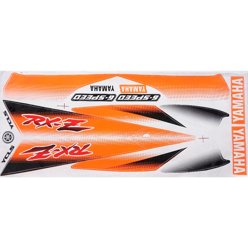 Yamaha RX Z Tank List Sticker | Shopee Philippines
