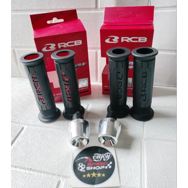 New hand grip Rcb Racing boy Hg 77 soft plus pcx style handlebars ...