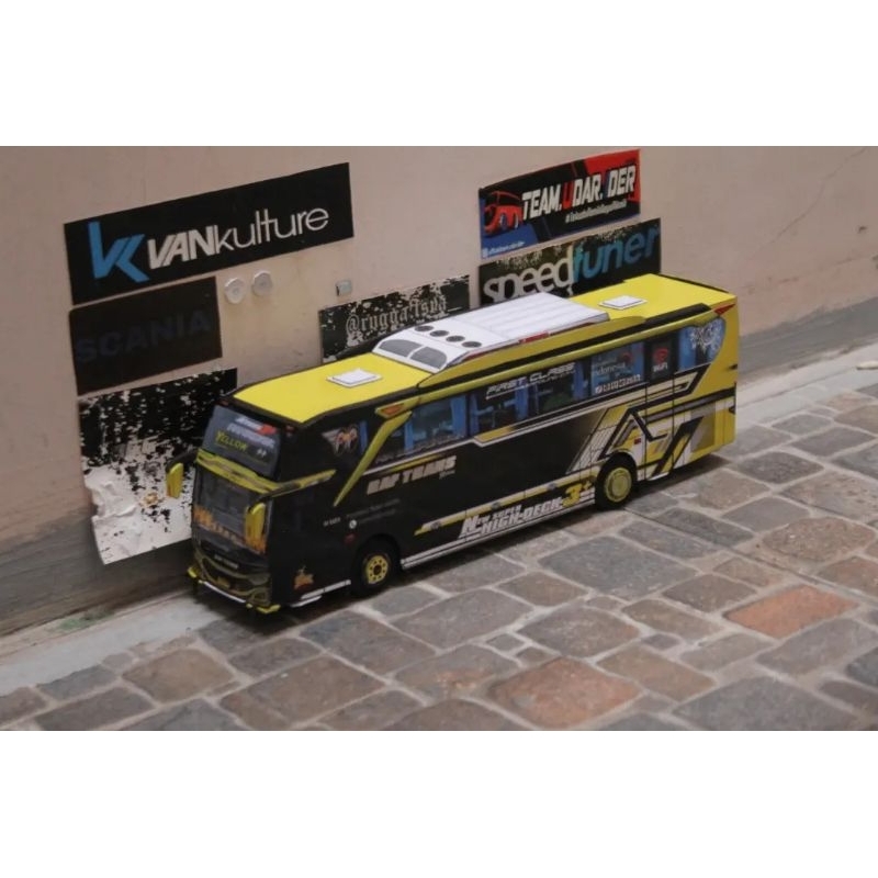 Papercraft BUS RAF TRANS Scale 1:50 | Shopee Philippines