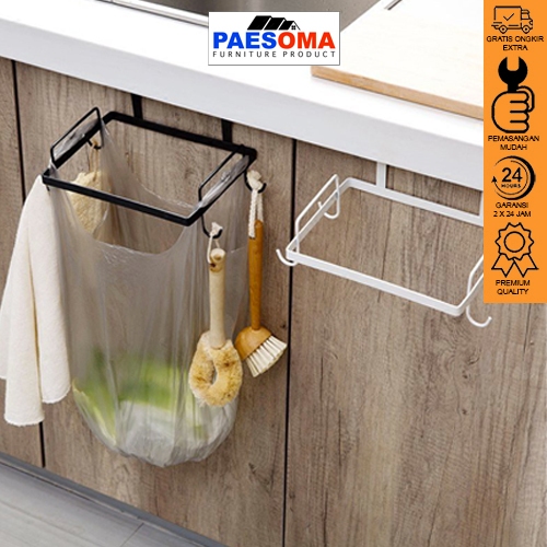 Paesoma - Hanging Trash Rack / Plastic Trash Bag Hook (RKG - TS1 ...