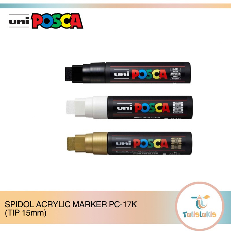 Uni Posca Marker PC 17k Marker (15mm wide) | Shopee Philippines