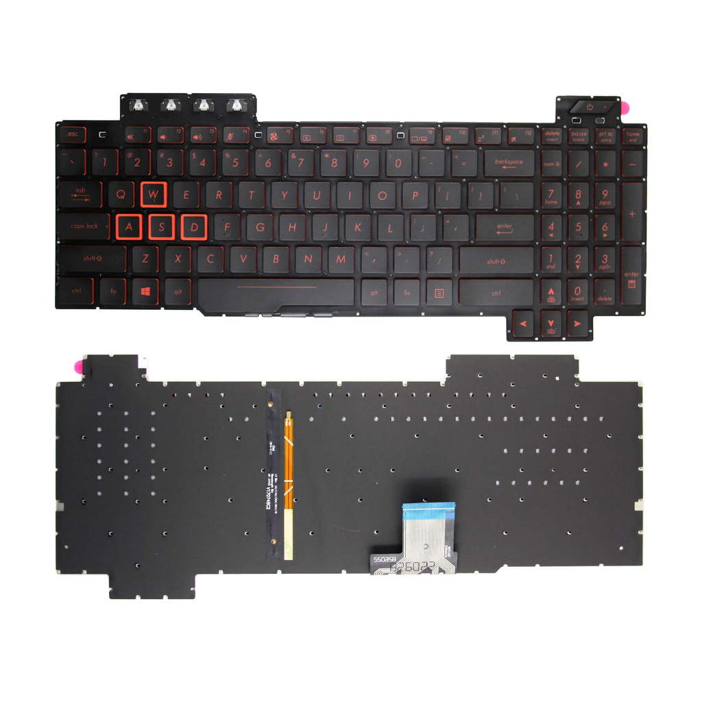 Asus ROG TUF Gaming Laptop Keyboard FX504 FX504G FX504GE FX504GD FX80 ...