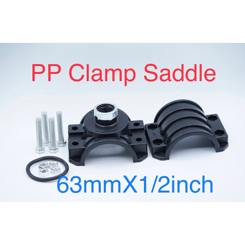 Clamp Saddle Clamp Saddle Clamp 63 mm x 1/2 inch 63mm x 1/2 ...