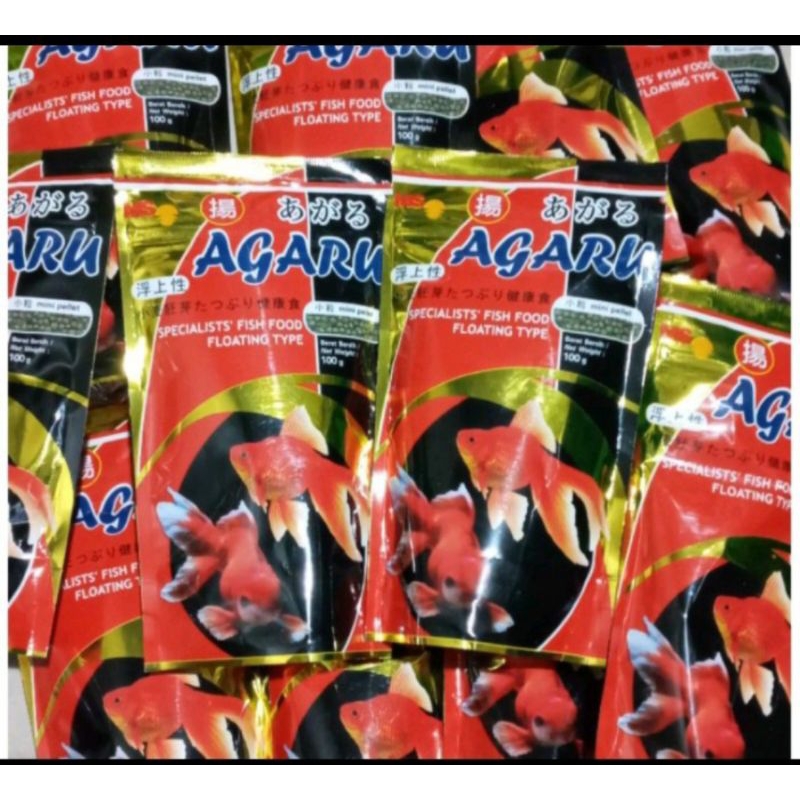 Agaru fish food 100 grams floating type | Shopee Philippines