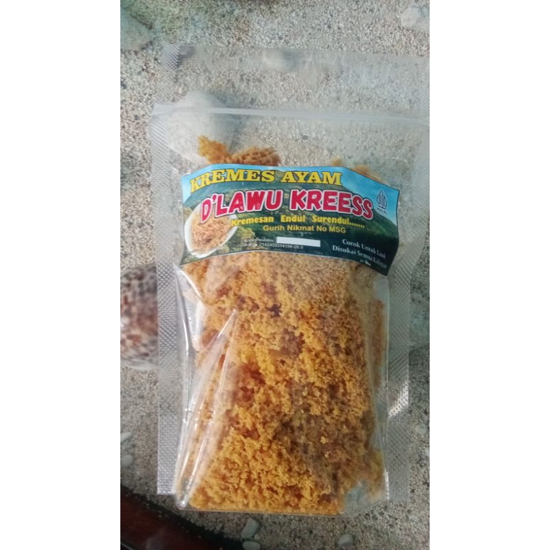 Kremesan Chicken Kremesan Chicken Lawu Kremes Snack Kriuk Side Dish ...