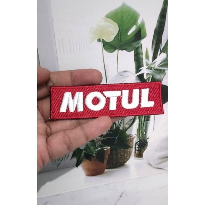 Motul Logo Embroidered Patch Emblem | Shopee Philippines
