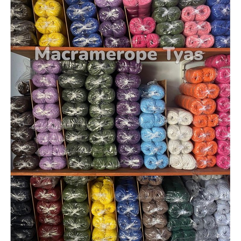 Macrame Yarn 4mm Packaging Pack | Shopee Philippines