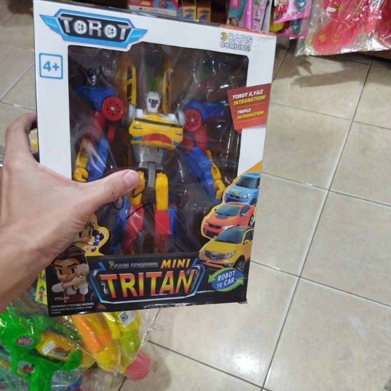 Okaytoys tobott tritan torot torbot robot toy | Shopee Philippines