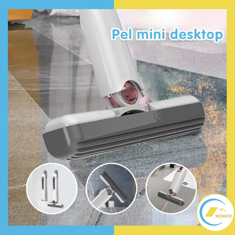 Mini Portable Mop/Mini Mop/Desktop Mop/No Hand Wash Desktop Mop No Hand ...