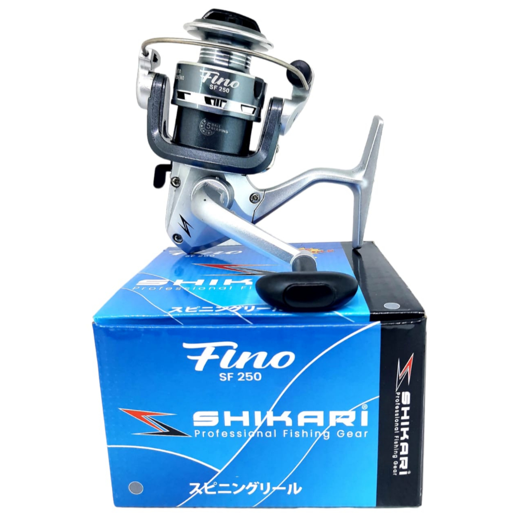 Reel SHIKARI Fino/Shimura Spinning Spool metal River Reel | Shopee ...