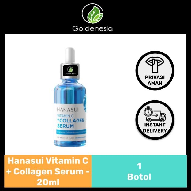 Hanasui Vitamin C+Collagen Serum New Look & Improved Formula | Shopee ...