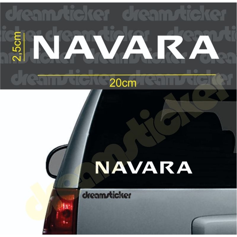 Cutting Sticker Nissan Navara Sticker | Shopee Philippines