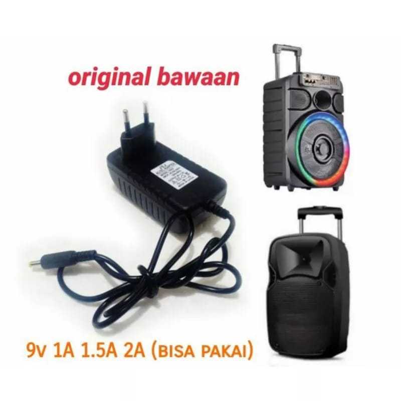 Original ORIGINAL universal charger casan speaker meeting advance aiwa Adapter 9v 9volt 1A 1.5A ...