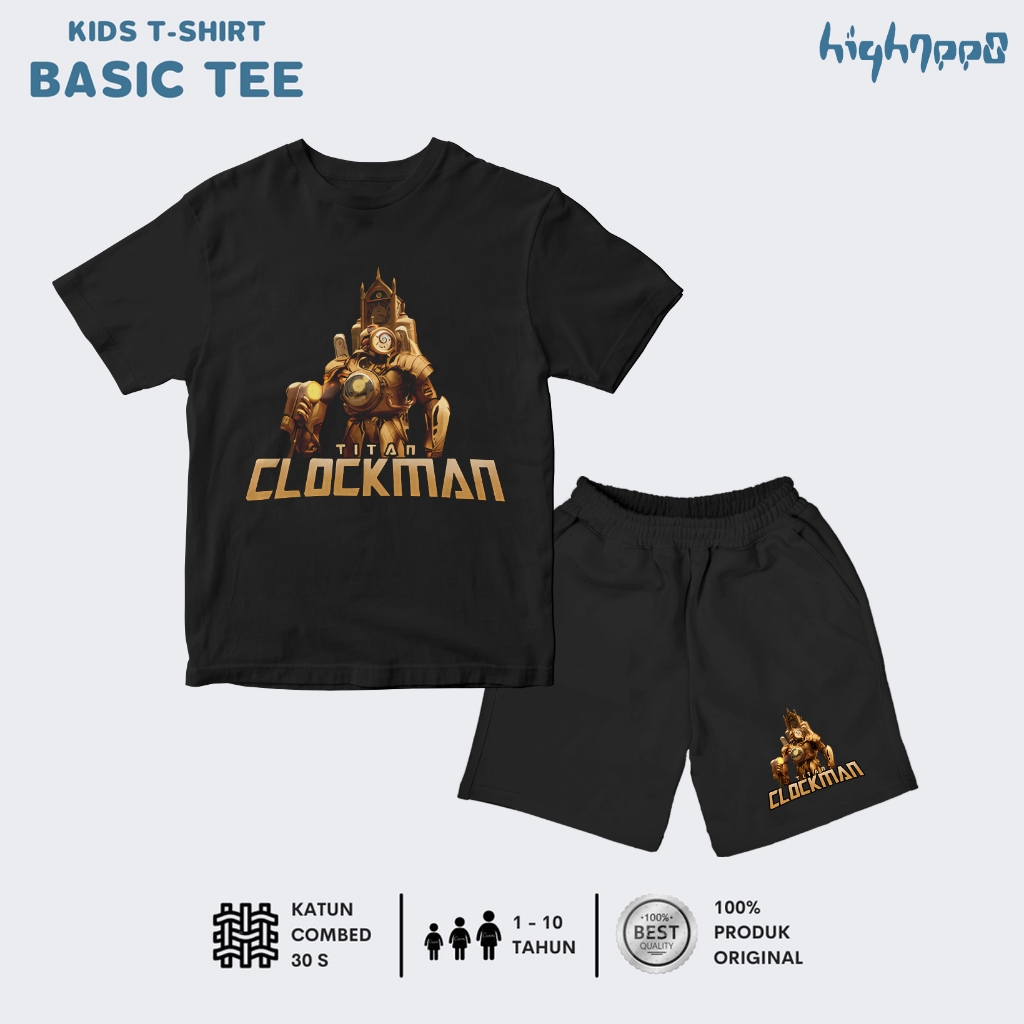 New TITAN CLOCK MAN SKIBIDI TOILET MULTIVERSE BOYS SET T-SHIRTS ...