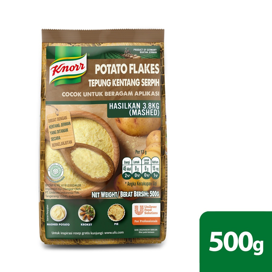 Knorr Potato Flakes Pouch 500G | Shopee Philippines