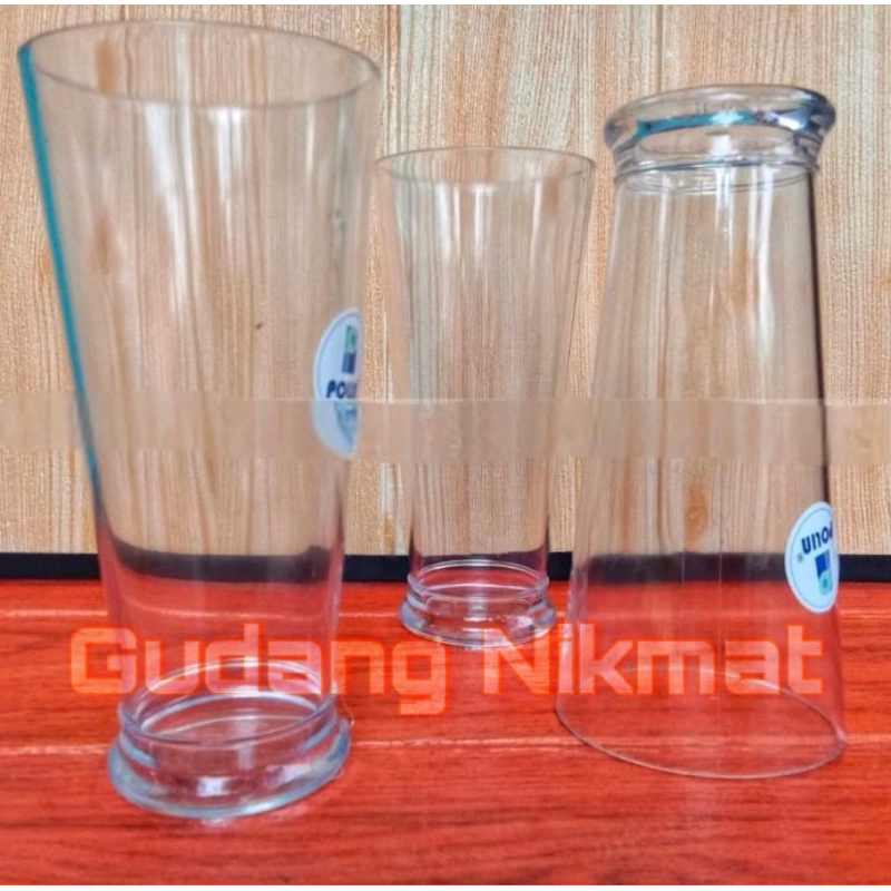 POLI 1 dozen 400 ML Clear Plastic Poly Juice Glasses (GL-20) | Clear ...