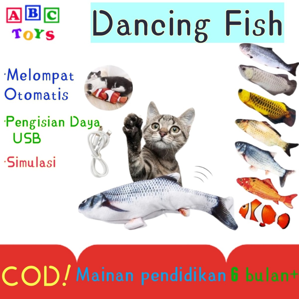 Dancing Fish Simulation Will Sing Electric Fish Toy Will Move Swing ...