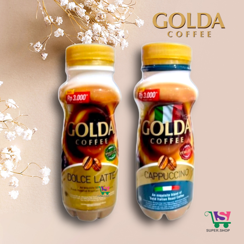 GOLDA Coffee Dolce Latte Cappuccino/ 200 Bottled CoffeeML | Shopee ...