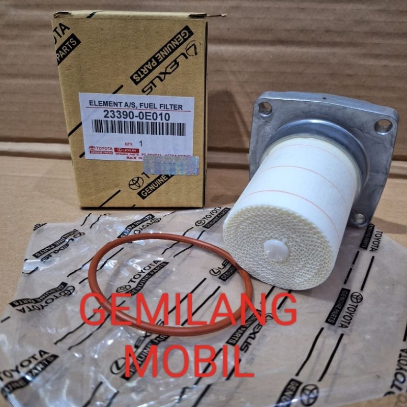 FUEL FILTER ENGINE ELEMENT LOW FILTER SOLAR BOTTOM TOYOTA INNOVA REBORN ...