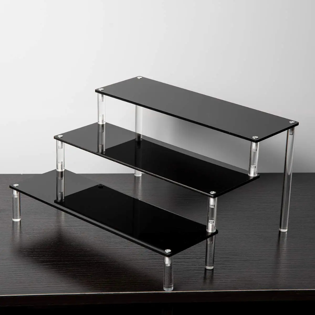 Acrylic Figure Cake Display Stand/3-Tier Display Rack 20cm | Shopee ...