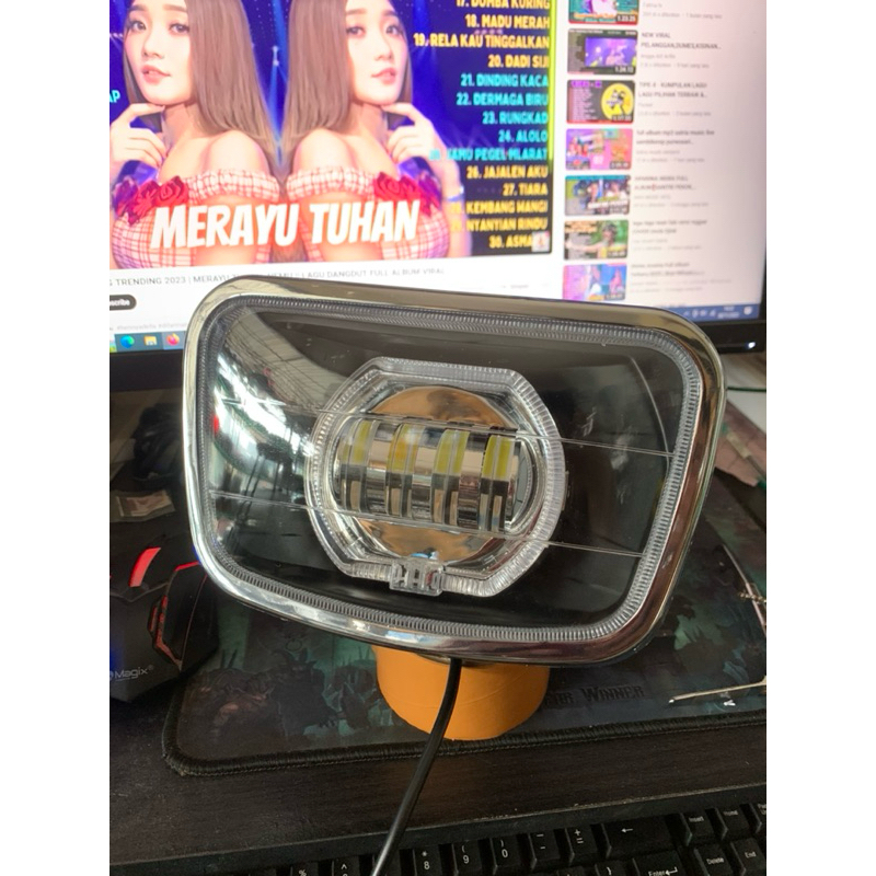 Daymaker biled projector lamp 4 lenses rx king oval full set bright ...