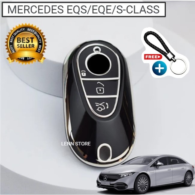 Mercedes Benz EQS EQE S Class 2022 2023 2024. Silicone Remote Key Cover ...