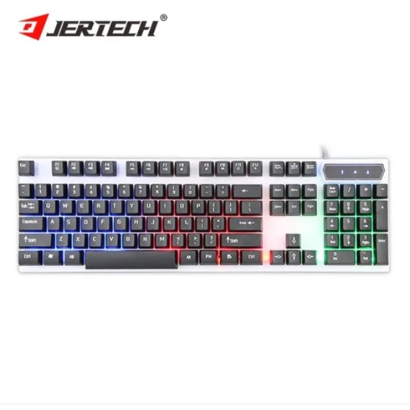 Jertech Keyboard RGB Keyboard PC Computer Gaming Keyboard mechanical ...