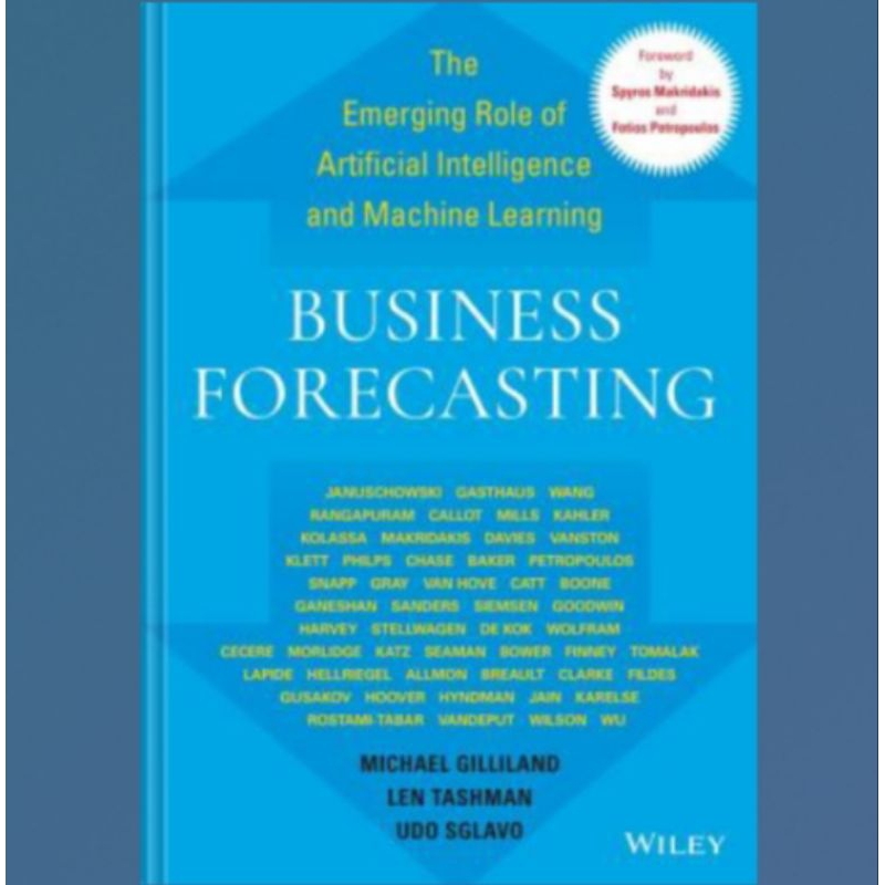 Business Forecasting Book: The Emerging Role of Artificial Intelligence ...