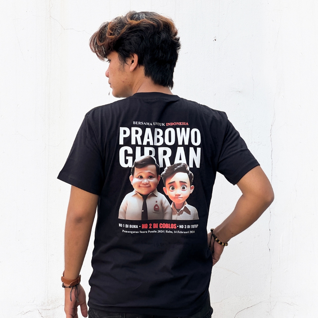 Cocol Store - Prabowo Gibran Gemoy President 2024 Viral T-shirt ...