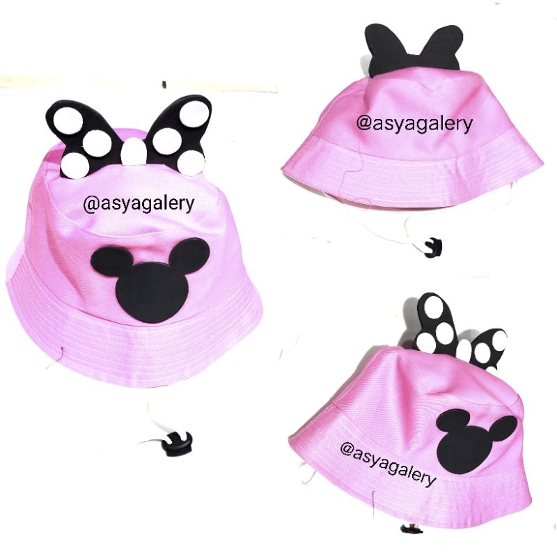 Mickey Mouse Character Bucket Hat/ Minnie Mouse Bucket | Shopee Philippines