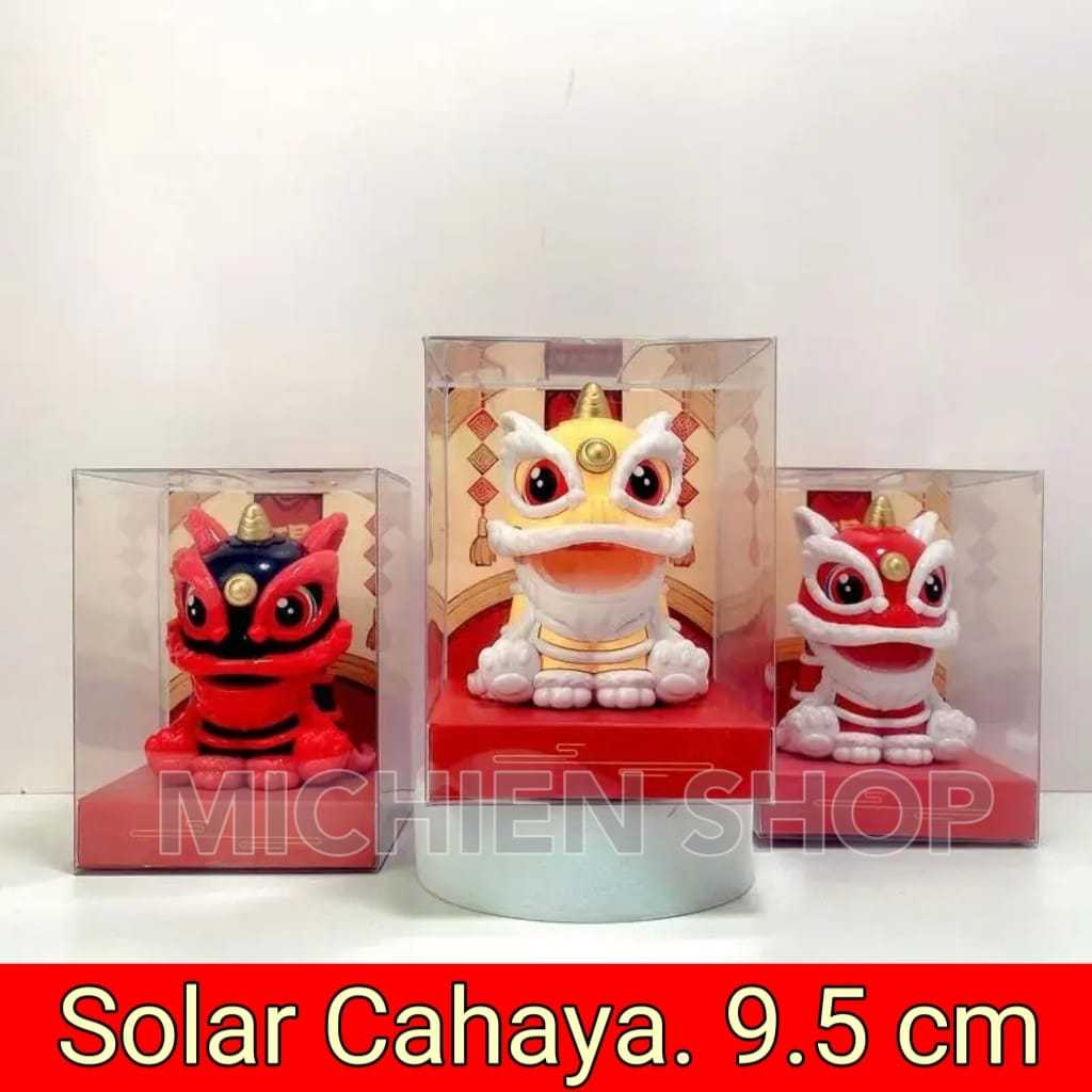 Lion Lion Lion Bobble Head Car Dashboard Display solar panels | Shopee ...