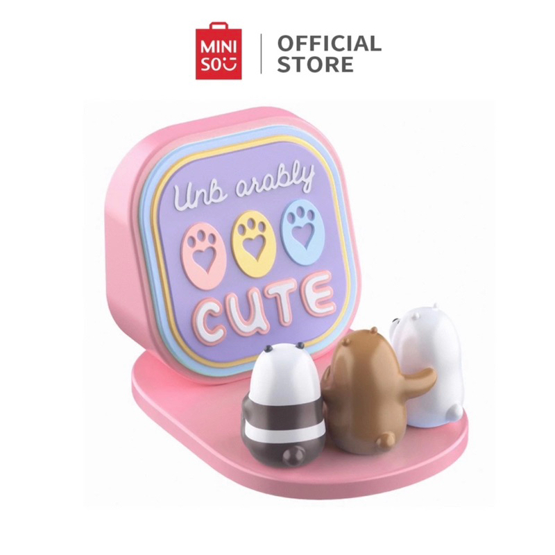 Original MINISO PHONE HOLDER WE BARE BEARS Mobile PHONE HOLDER | Shopee ...