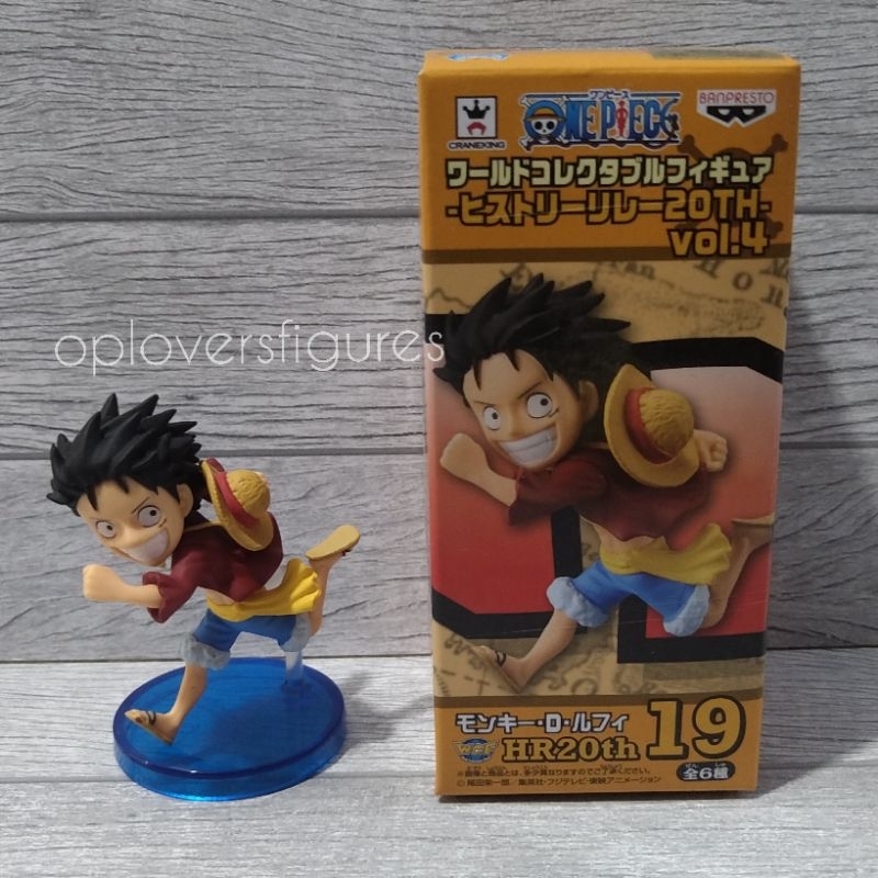 WCF ONEPIECE LUFFY 20TH VOL.4 HR20th19 | Shopee Philippines