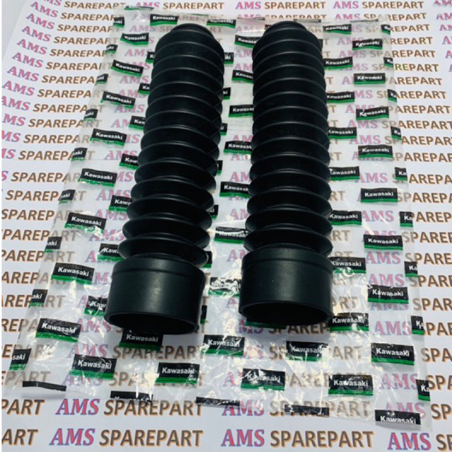 Rubber PROTECTIVE/FRONT SHOCK COVER KLX 150 1 SET | Shopee Philippines