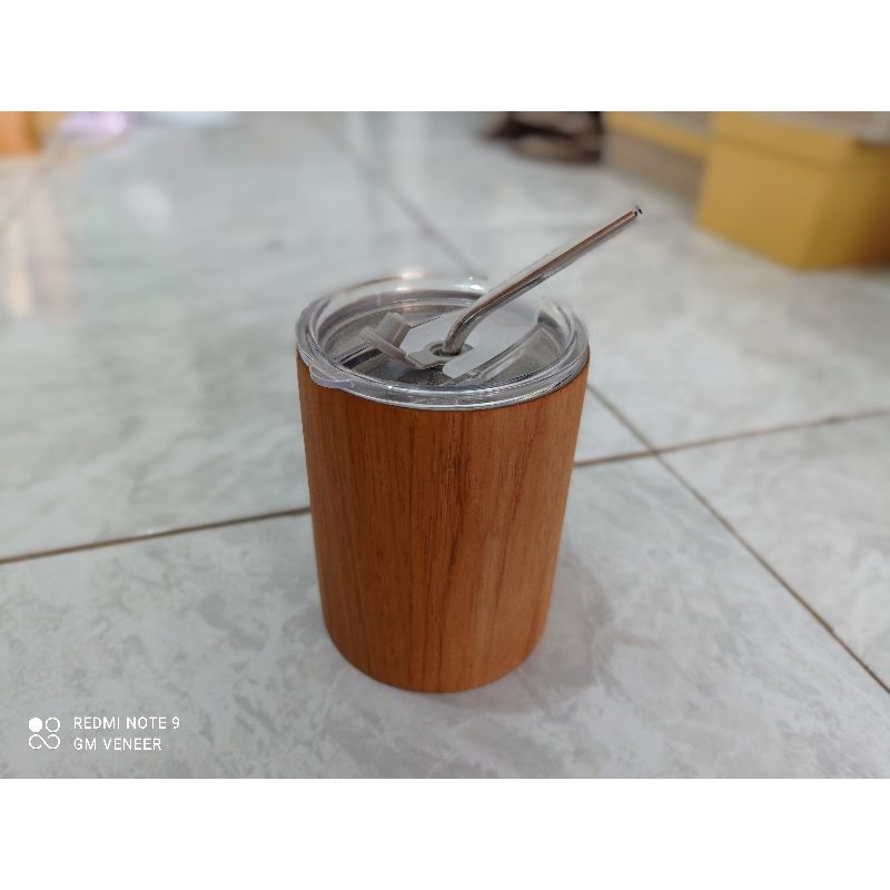 KAYU Starbucks - 300 ml Travel Mug Wooden Tumbler | Shopee Philippines
