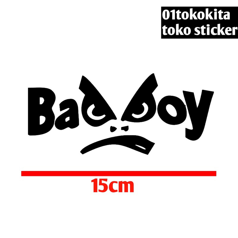 Sticker cutting bad boy Variation helmet montor Contemporary Sticker ...