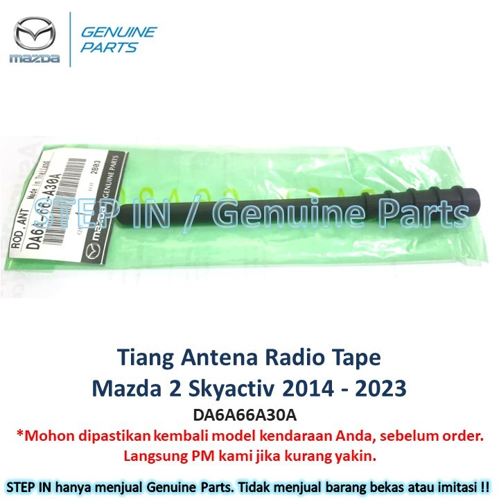 Mazda2 Mazda 2 SKYACTIV radio tape antenna pole 2014 2015 2016 2017 ...