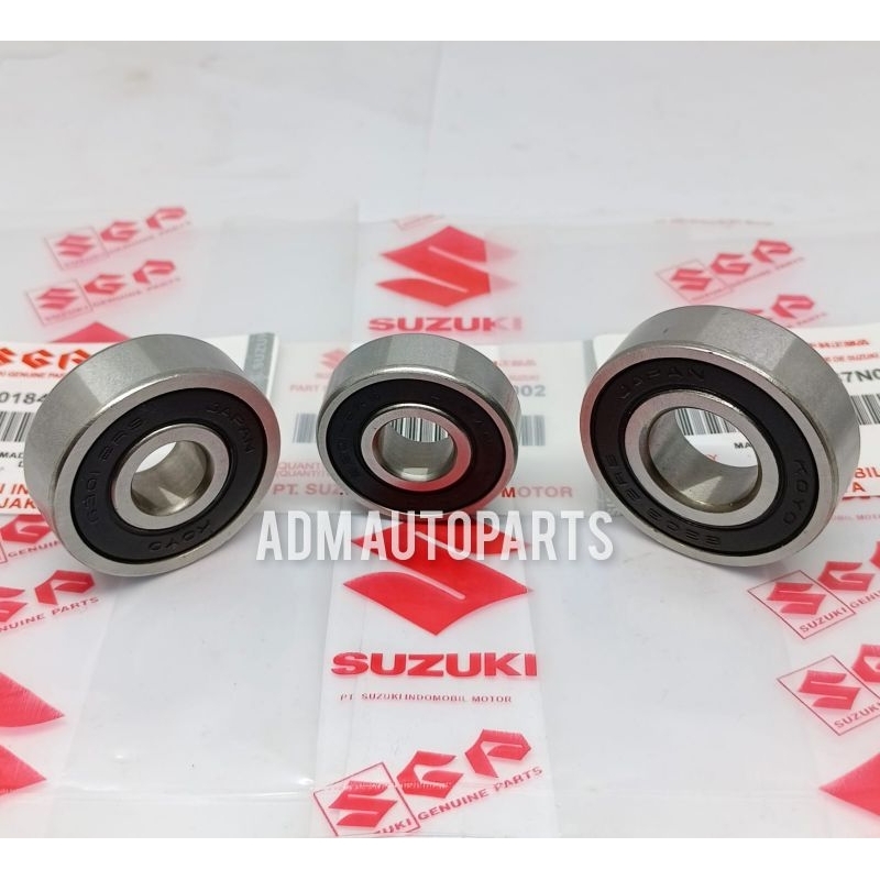 BEARING NAP GEAR+EAR WHEEL BEARINGS SUZUKI SATRIA FU 150 FI 6203+6201 ...