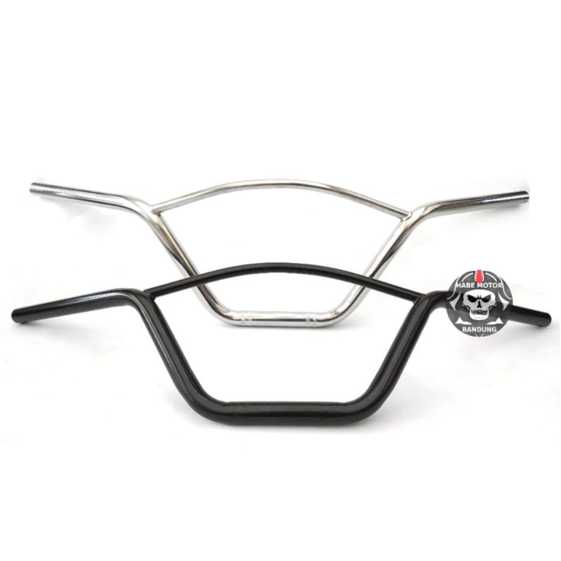 High Buck Handlebar Cross Custom Bratstyle Chopper Bobber Scrambler ...