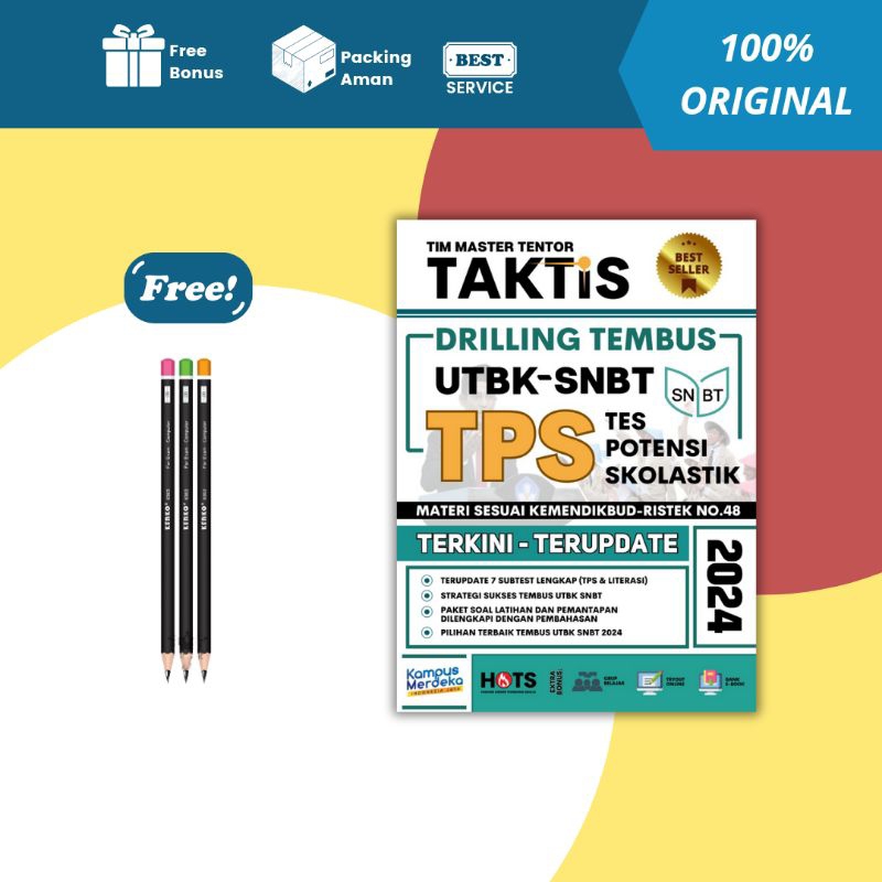 Snbt UTBK Book | Tactical DRILLING Through UTBK SNBT TPS 2024 - GARDA ...