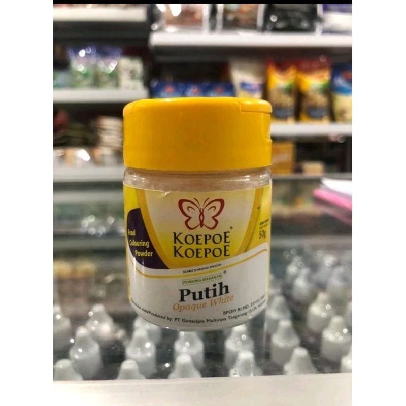 PUTIH White FOOD COLORING (50gr) | Shopee Philippines