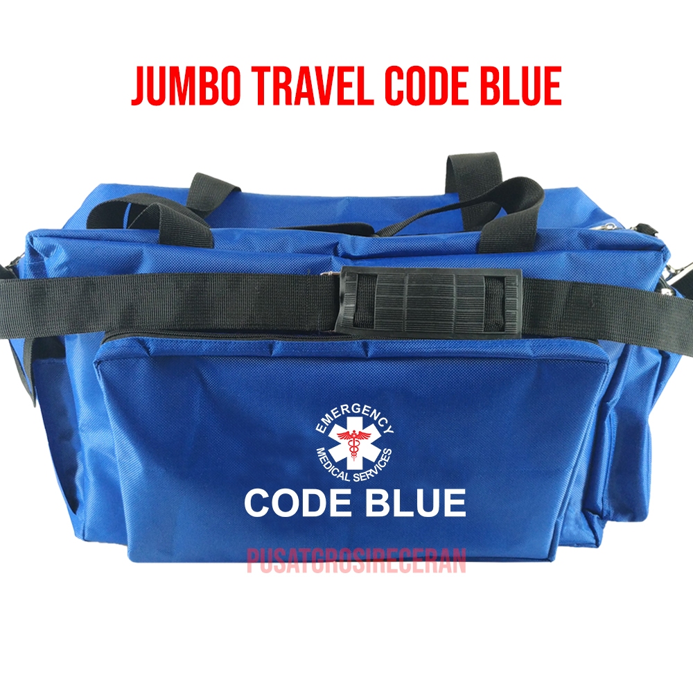 Code BLUE Travel Medical Kit Bag Medical Equipment Bag Emergency First ...