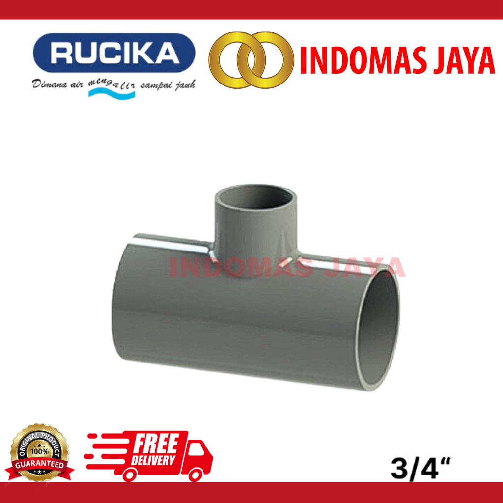 Tee AW 3/4“ PVC PIPE FITTINGS RUCIKA BRAND | T | Shopee Philippines